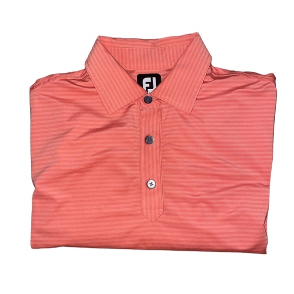 FootJoy | Shirts | Footjoy Mens Golf Polo Golf Course Logo On Sleeve ...